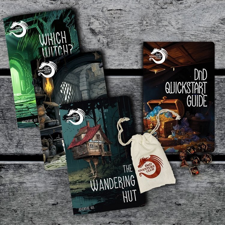 DnD Adventure Club - Starter Set | Cozy Dragon Games
